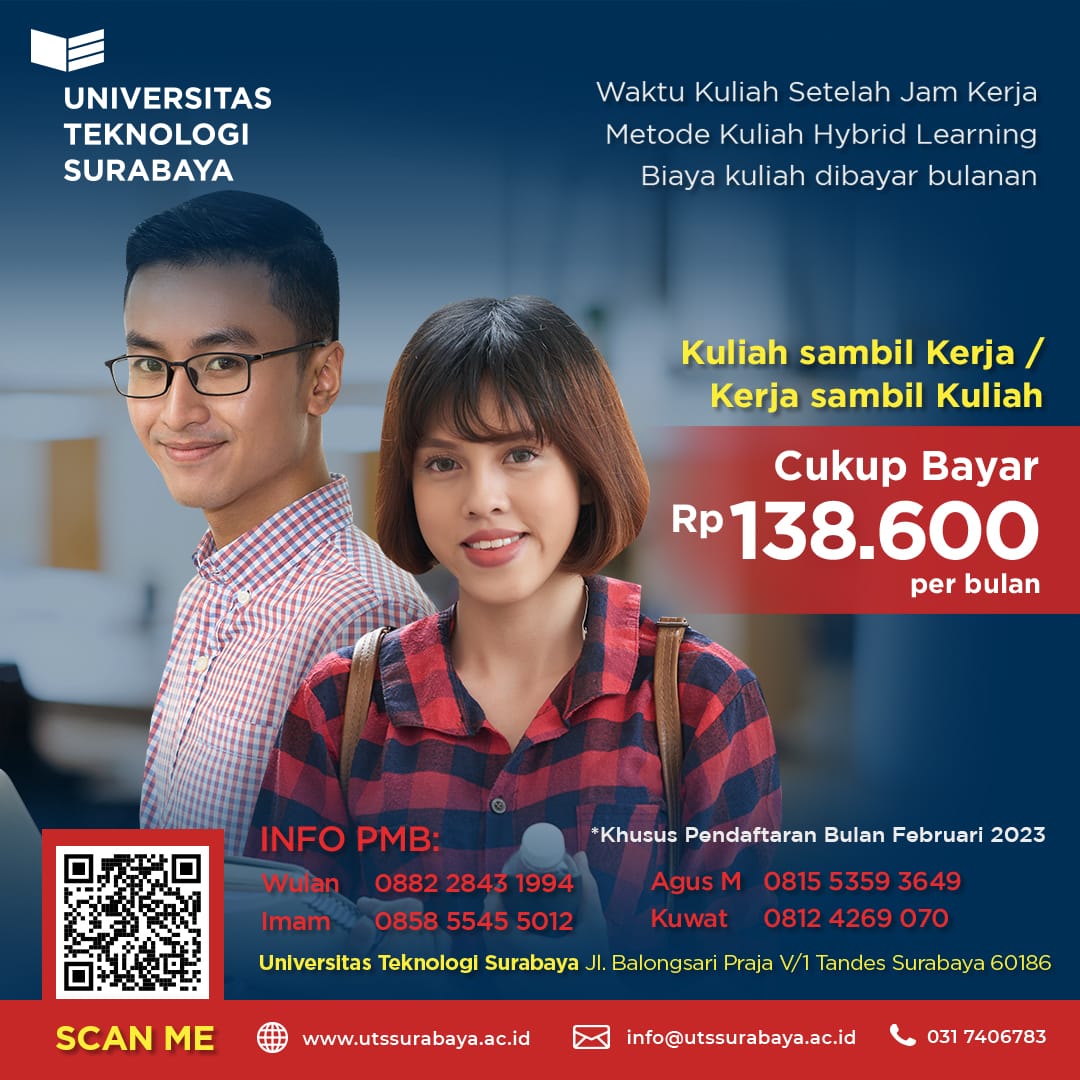 Maukuliah | Universitas Teknologi Surabaya